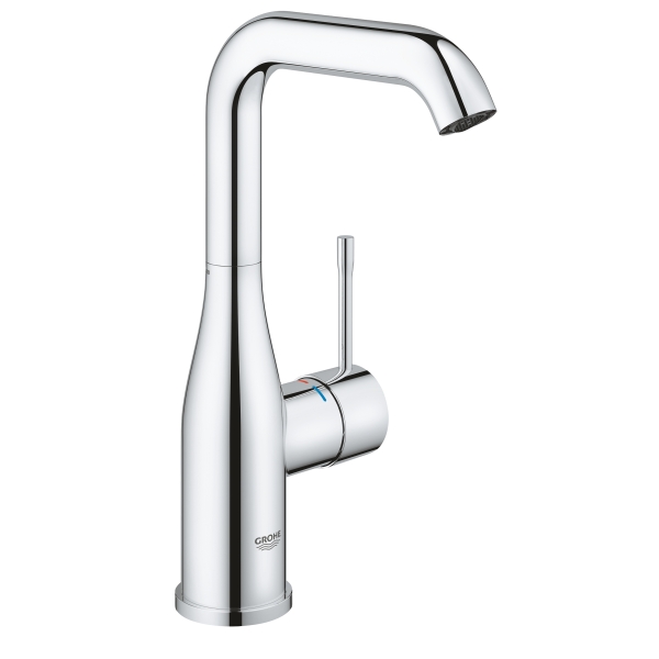 Смеситель для раковины GROHE Essence с нажимным донным клапаном, L-Size ...
