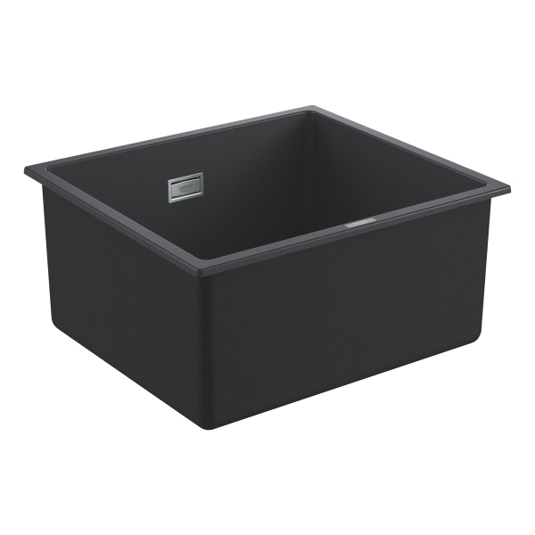 Мойка GROHE K700U с одной чашей, 457 x 406 мм, черный гранит (31653AP0 ...