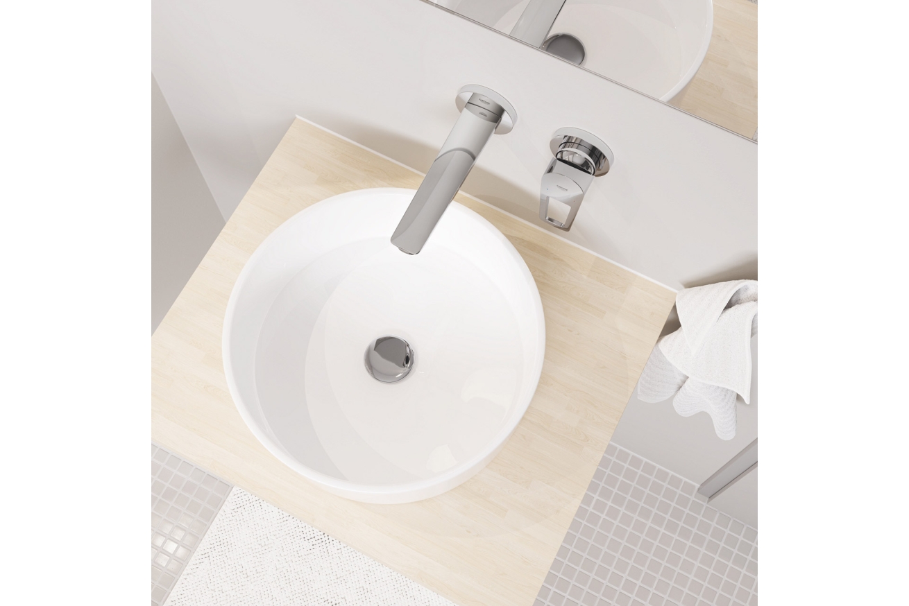 Смеситель для раковины GROHE BauLoop в комплекте с монтажной частью ...