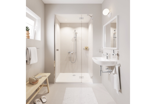 Смеситель для ванны GROHE BauEdge, хром (23604001) купить в интернет ...
