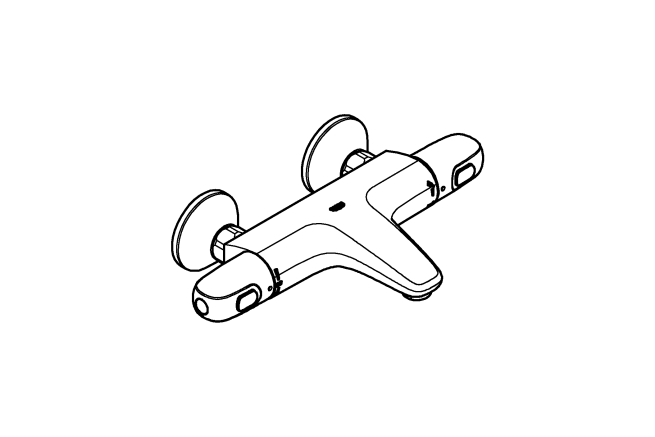 Термостат для ванны GROHE Grohtherm 1000, хром (34816003) купить в ...