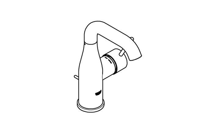 Смеситель для раковины GROHE Essence, M-Size, хром (23462001) купить в ...