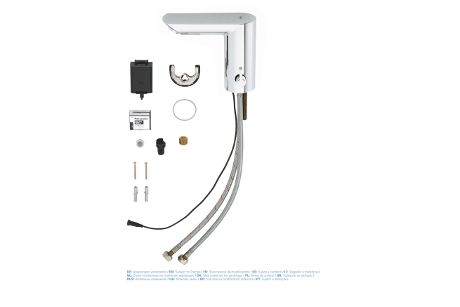 Смеситель для раковины GROHE BauCosmopolitan E инфракрасный, с ...
